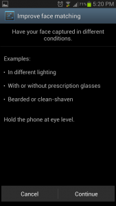 How to Add Multiple Faces to your Android Lockscreen Profile - One ...