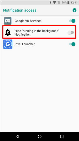 Disabling the “Is Running in the Background” Notification on Android Oreo - One Click Root